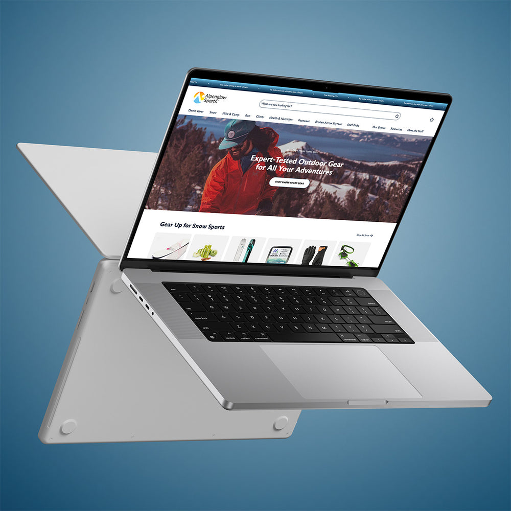 Alpenglow Sports: Shopify Migration, Design & Dev by Netalico
