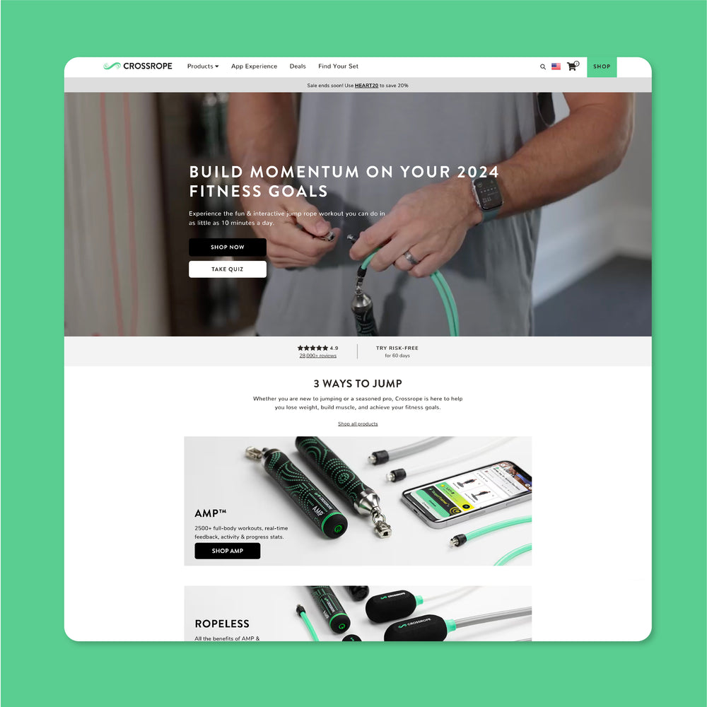 Crossrope: Shopify Migration, Design & Development by Netalico