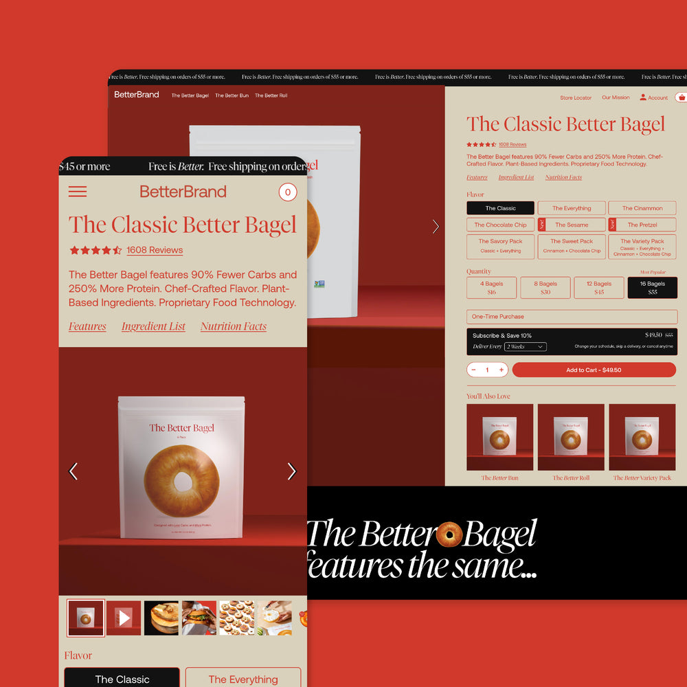 Better Brand: Shopify Migration & Development by Netalico